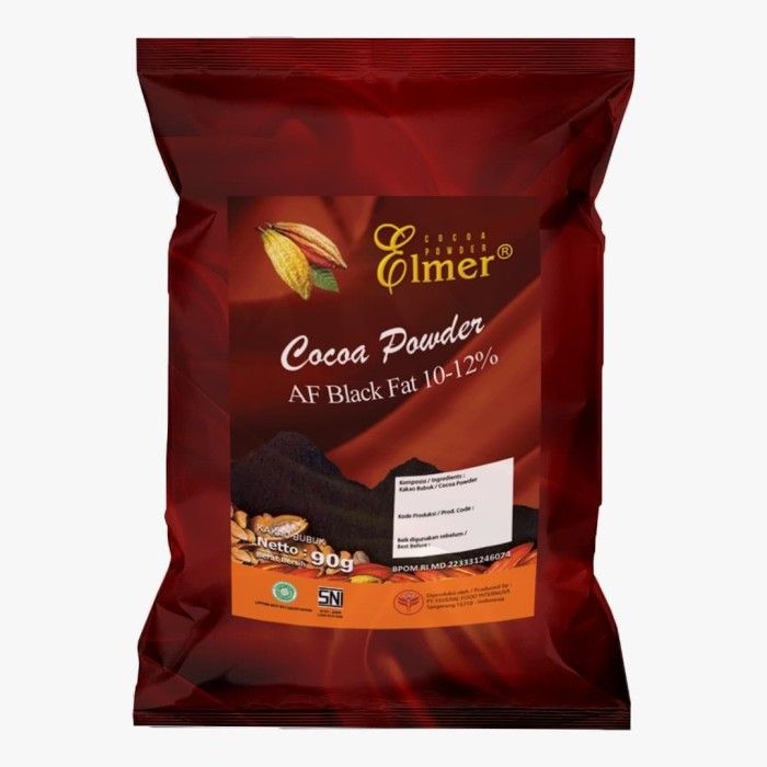 Elmer Cocoa Powder AF Black 10-12% coklat bubuk elmer cocoa hitam elmer ...
