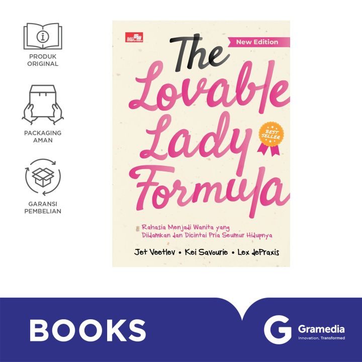 Buku The Lovable Lady Formula (New Edition): Rahasia Menjadi Wanita ...