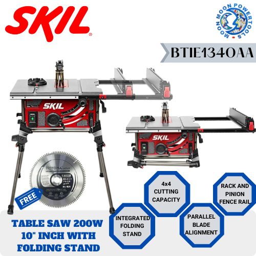 SKIL 2000W TABLE SAW WITH FOLDABLE STAND BT12121340AA | Lazada PH