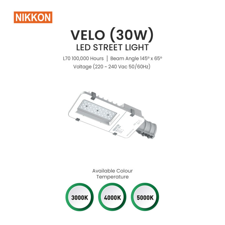 NIKKON VELO LED Street Lantern | Lazada