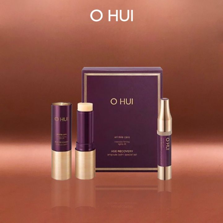 Set Thanh Ủi Nếp Nhăn Dưỡng Da Cao Cấp Ohui Age Recovery Ampoule Balm 7g | Lazada.vn