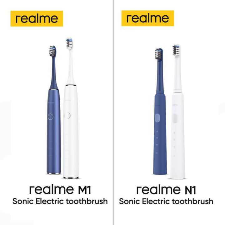 realme M1/N1 Sonic Electric Toothbrush,แปรงสีฟันไฟฟ้า,หัวแปรง ...