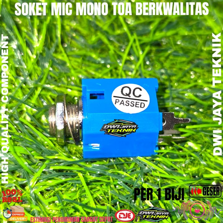 Socket soket Akai mono Biru/Socket Toa mono warna biru Amplifier ...