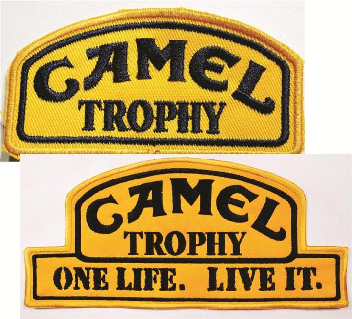 Camel Trophy Embroidered Cloth Patch Set - One Life, Live It ! Land ...
