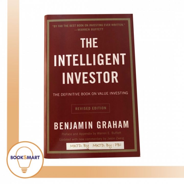 Booksmart The Intelligent Investor by Benjamin Graham Original Book ...