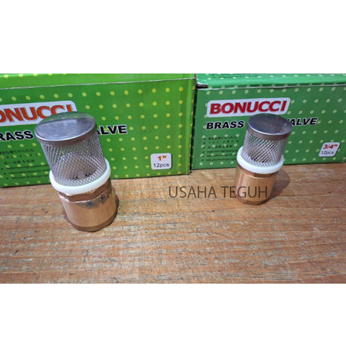 Foot Klep Kuningan / Foot Valve Bonucci | Lazada Indonesia
