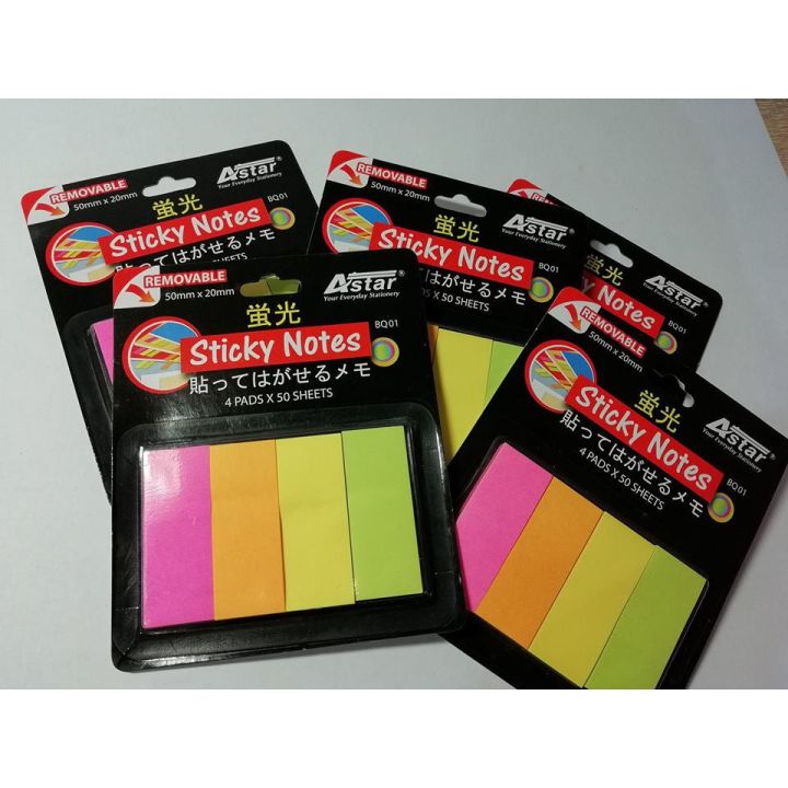 Astar Sticky Notes BQ01/Removable Notes/Memo Notes | Lazada