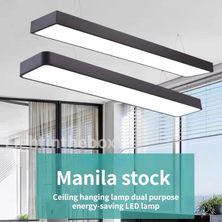 Lightinthebox Office Light Florescent Led Linear Pendant Lights Hanging ...