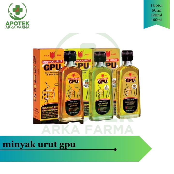 Minyak angin lang GPU | Lazada Indonesia