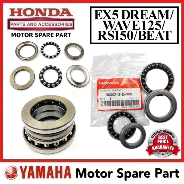 HONDA EX5 STEERING CONE SET 0 RFS150 RS150 WAVE125 EX5 DREAM BEARING ...