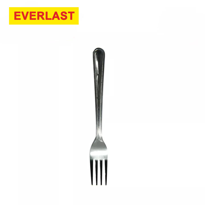 Everlast 12 piece Dotted Set Table Fork L 18.5 cm and 1.8 mm thickness ...