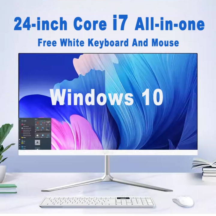 [24-inch new high-end all-in-one computer ] AIO Acer Monoblock PC mini cpu intel Core quad-core ...
