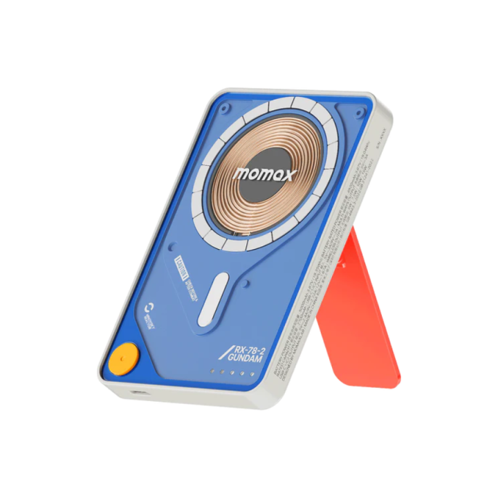 Momax 1-Power X Pro Magnetic Wireless Power Bank 5000mAh With Built-In ...