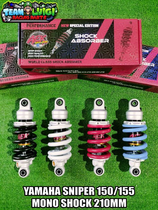 AEK YAMAHA SNIPER 150 / SNIPER 155 MONO SHOCK 210MM 100% THAILAND MADE ...