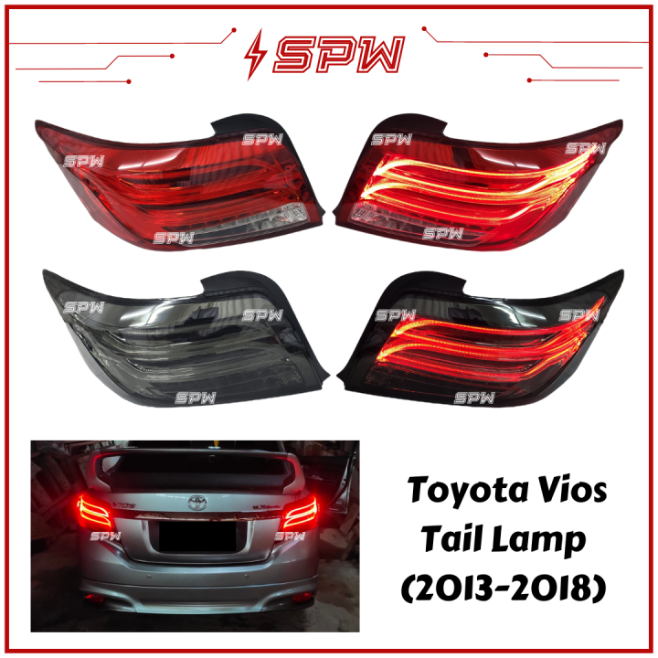 Toyota Vios Tail Lamp Tail Light NCP150 (2013-2018) Mercedes Benz E ...