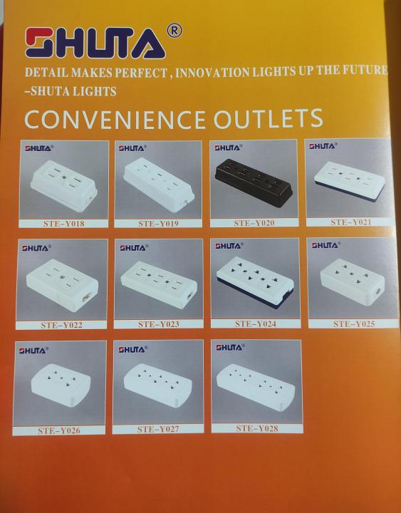 Convenience Outlets Multiple Styles of Universal Outlet 10A 250V STE ...