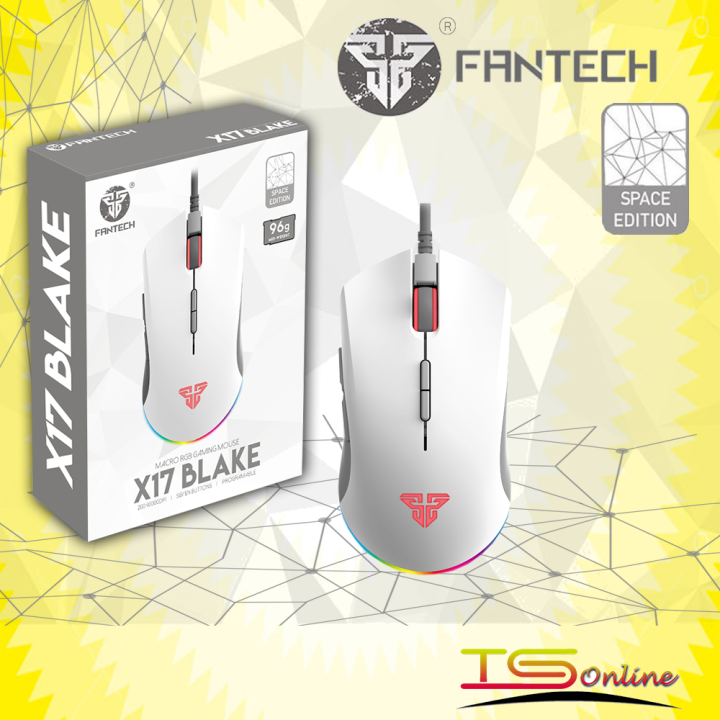 Fantech X17 Blake Pro Gaming Mouse (MO27WH) White - Space Edition | Lazada