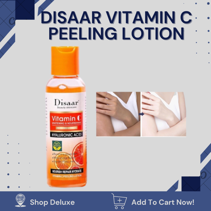 Disaar Vitamin C Whitening & Nourishing Peeling Lotion 100g | Lazada PH