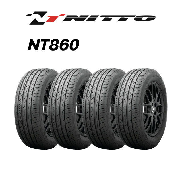 NITTO 195/55 R15 รุ่น NT860 ปี2024 (ราคา4เส้น) | Lazada.co.th