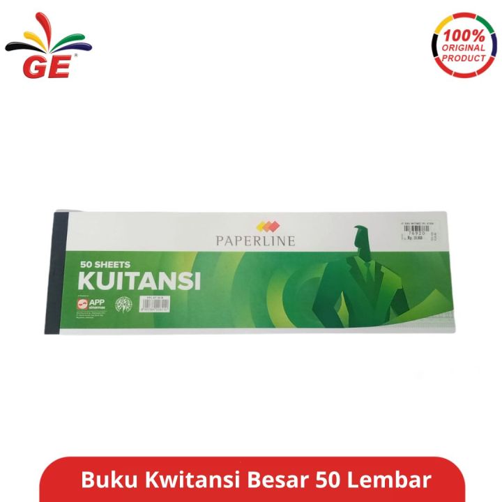 PAPERLINE - Buku Kwitansi Besar 50 Lembar 76920 | Lazada Indonesia