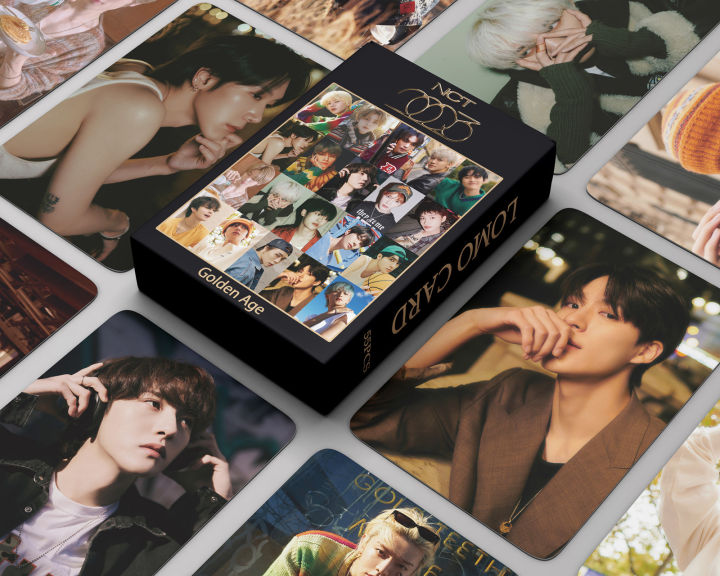 csbi 55pcs KPOP NCT 2023 Golden Age Lomo Card Mark Renjun Jeno Jaemin ...