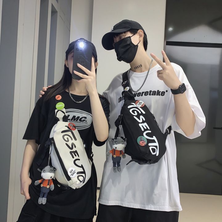 ⚡️แถมพวกกุญแจตุ๊กตา ⚡️กระเป๋าเป้แฟชั่น กระเป๋าคาดอก กระเป๋าแฟชั่นสะพาย ...