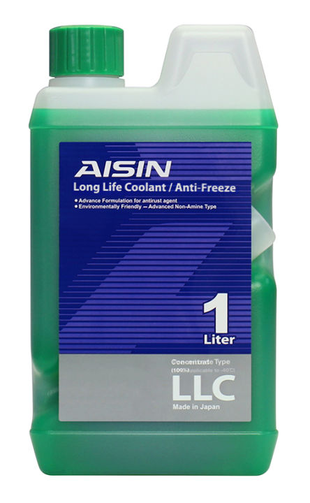 AISIN Long Life Coolant Glycol 100% concentrate Green 1Litre | Lazada ...