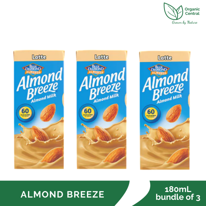 Blue Diamond Almond Breeze Almond Milk Latte 180mL Bundle of 3 | Lazada PH