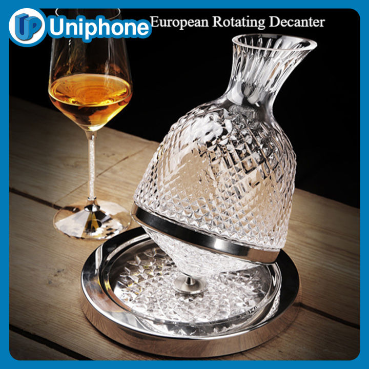 UNIP. European Design Rotating Decanter Wine Gyro decanter Divider ...