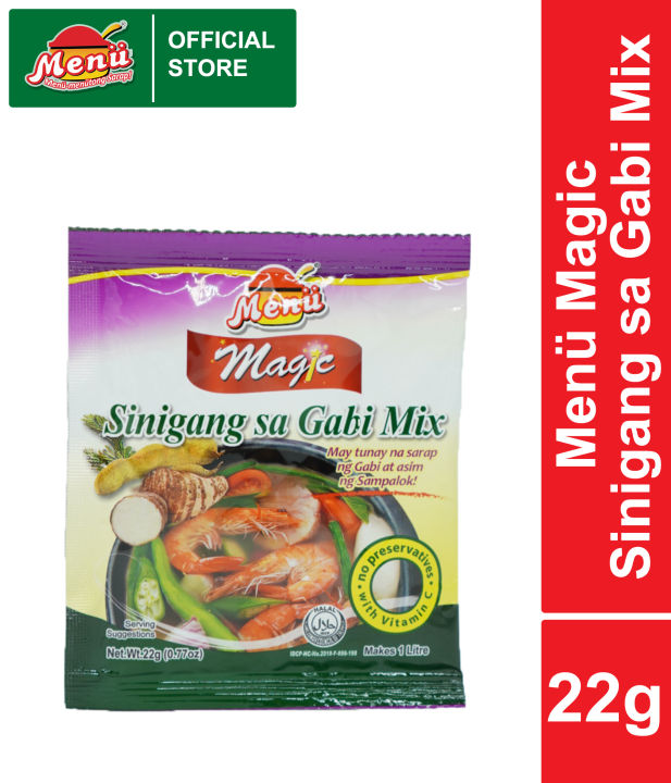 Menu Magic Sinigang sa Gabi Mix 22g x 12 Packs | Lazada PH