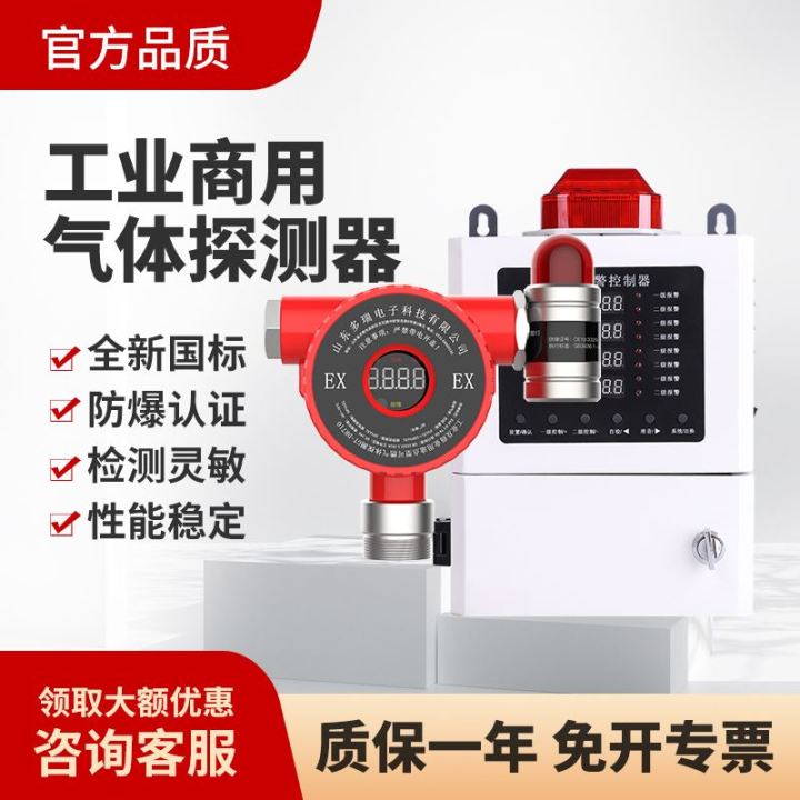 Industrial explosion-proof combustible gas detection alarm commercial ...