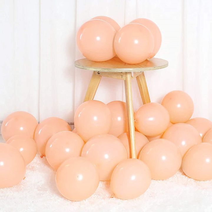 PASTEL PEACH Color Balloon (25pcs per pack) | Lazada PH