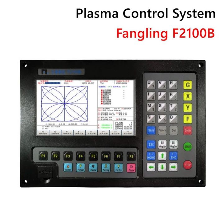 Plasma controller Fangling F2100B CNC System 2 Axis Plasma Digital Control System CNC Flame ...