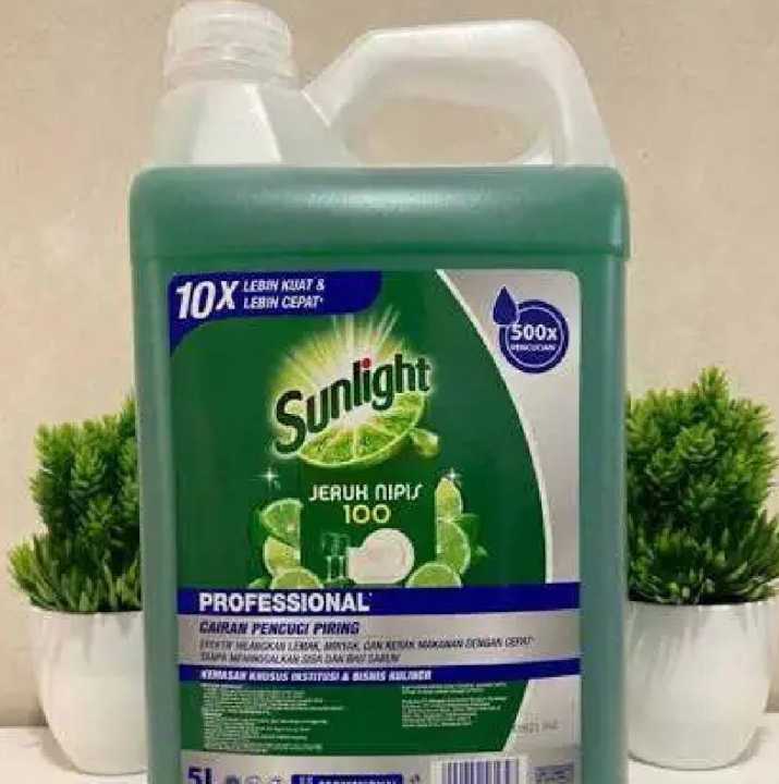 Sunlight 5 liter promo/sabun cuci piring 5 liter. | Lazada Indonesia