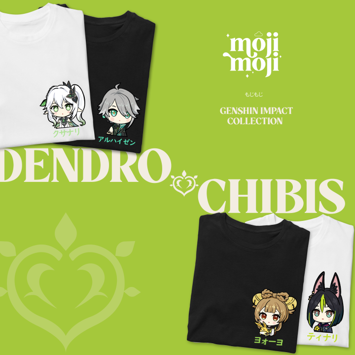 Genshin Impact - Dendro Vision Chibi Shirt | Lazada PH