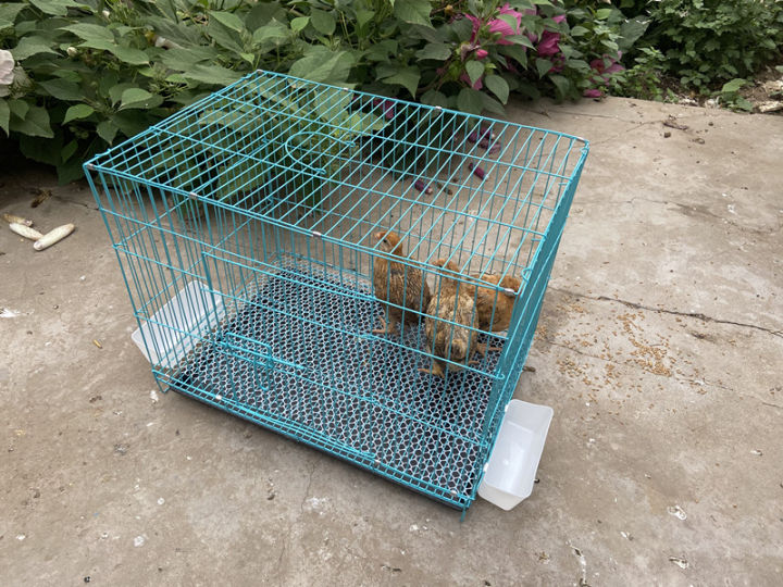 Chick cage home small encryption chicken cage breeding cage folding ...