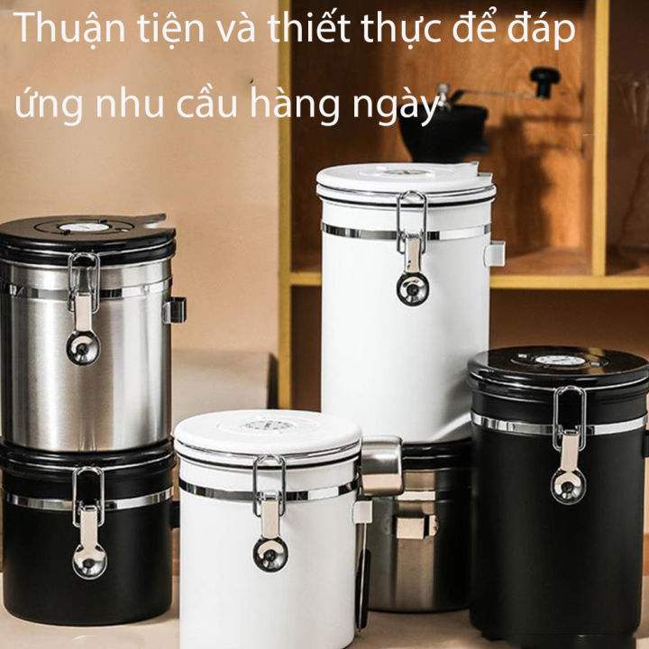 Giao hàng tận nơi | Hộp đựng cà phê chuyên dụng có theo dõi ngày lưu và ...