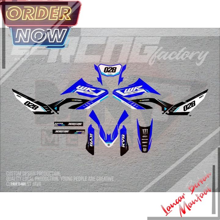 DECAL YAMAHA WR155 FULLBODY CUSTOM Madinah Decals | Lazada Indonesia
