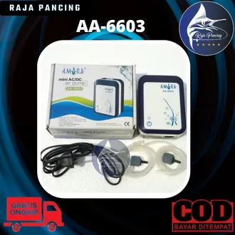 AIR PUMP AQUARIUM AMARA AA-6603, AA-7701, AA-9904 | OKSIGEN AMARA ...