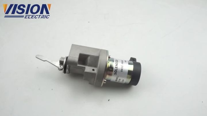 Supply Solenoid Valve 0451-3018 12V Fire Extinguisher Switch Solenoid ...