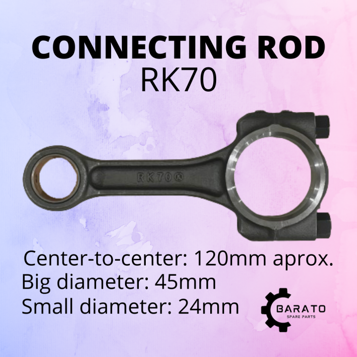 Connecting Rod Assembly RK70 for Single Piston Water-cooled Diesel ...