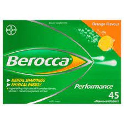 Berocca Performance Orange Effervescent Tablets 45 Pack | Lazada