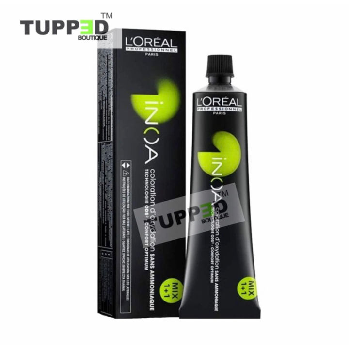 [Authentic] L'Oreal INOA Ammonia-Free Permanent Hair Color Tube | Lazada