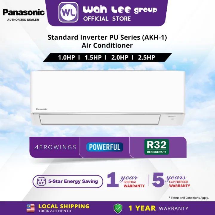 [SAVE4.0 NUR] Panasonic INVERTER Aircond Air Conditioner Air Con R32 ...
