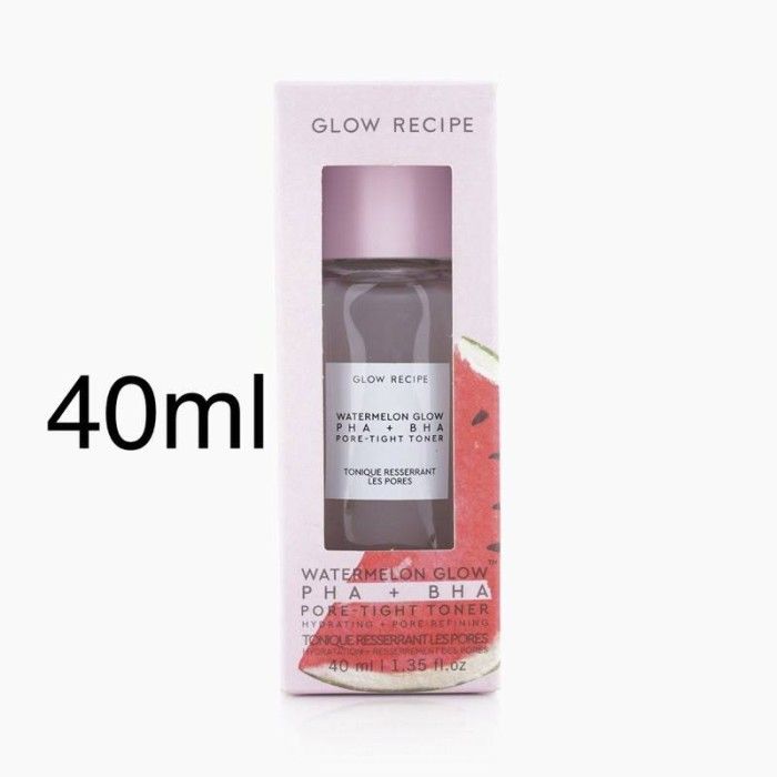 GLOW RECIPE Watermelon Glow PHA + BHA Pore Tight Toner - 40ml ready | Lazada Indonesia