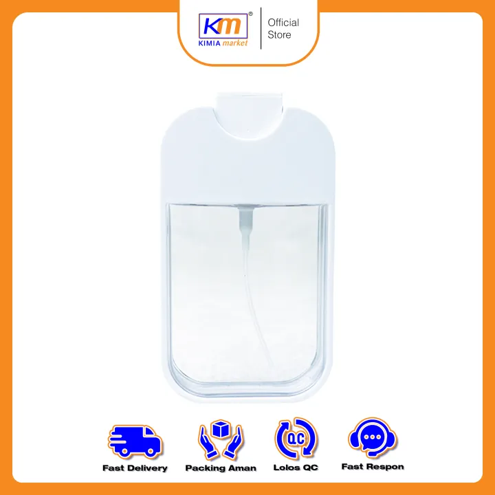 Botol Spray Mini Pocket Putih ukuran 45ml | Lazada Indonesia