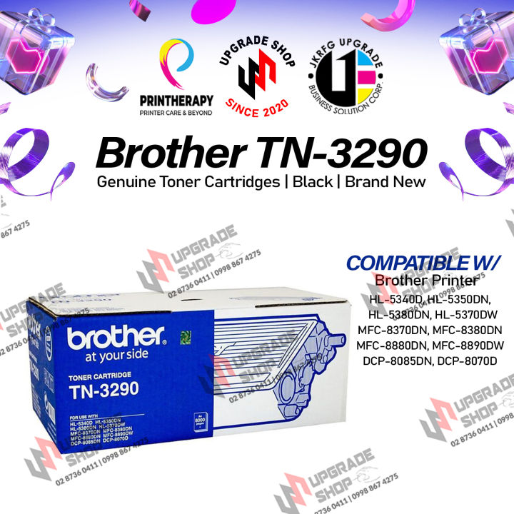 Brother TN-3290 Original Laserjet Black Toner Cartridge | Lazada PH