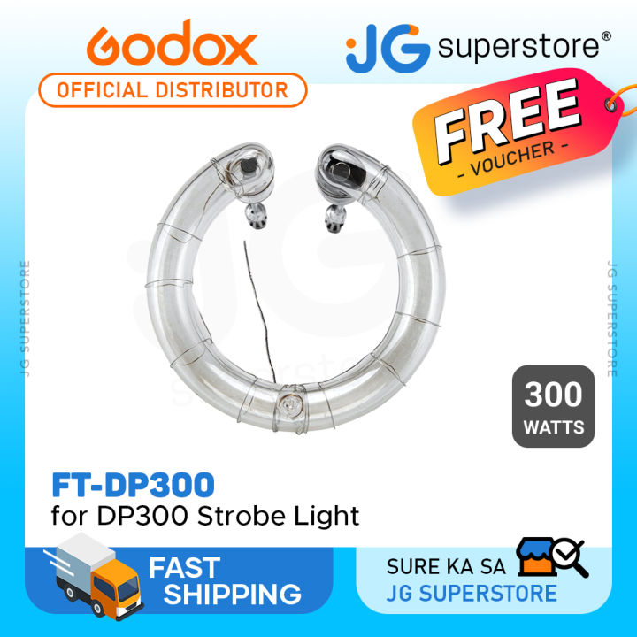 Godox FT-DP300 300W Replacement Spare Ring Flash Tube for DP300 Strobe Light | JG Superstore ...