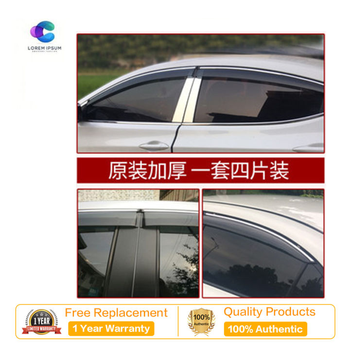 Honda Civic rain brow window rain stopper hatchback door 8-9-10 ...