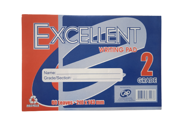 Writing Pad Grade 2 EXCELLENT (10 pads) | Lazada PH